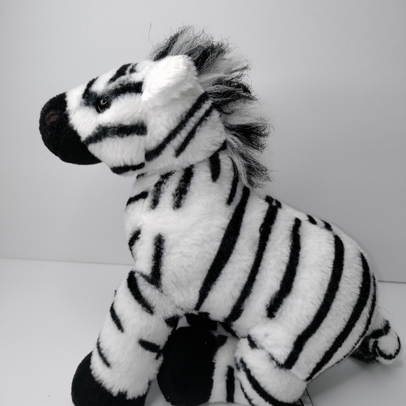 GANZ | Toys | Webkinz Plush Black And White Striped Zebra Stuffed ...